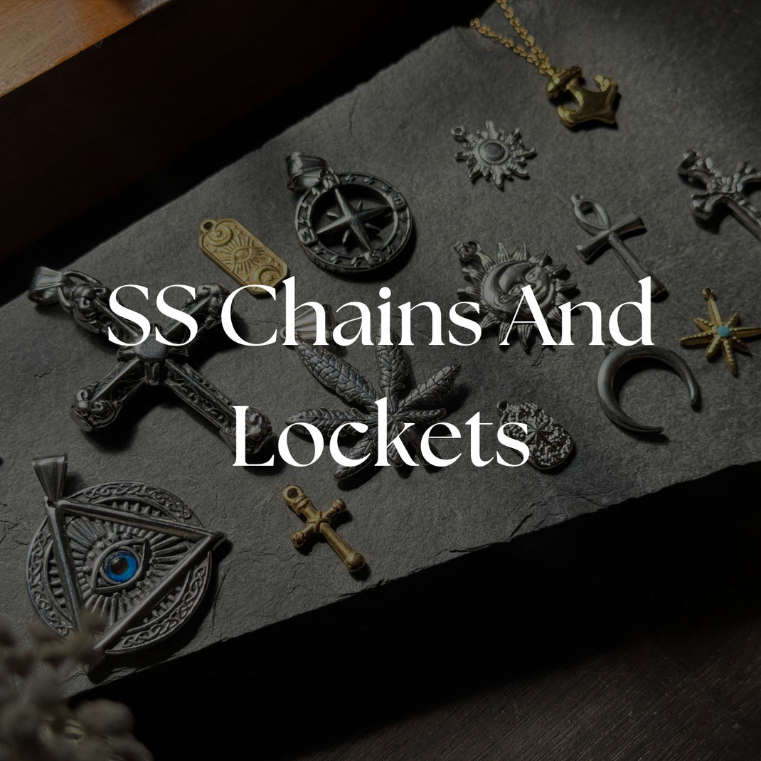 Stainless steel chains & lockets – enzoh